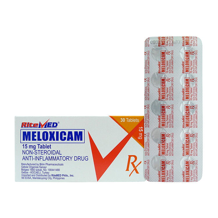 RITEMED Meloxicam 15mg Tablet 30's price in the Philippines | MedsGo ...