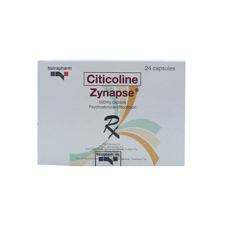 ZYNAPSE Citicoline 500 mg Capsule 24's price in the Philippines ...