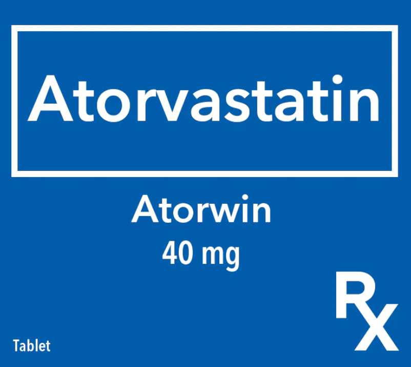 ATORWIN Atorvastatin Calcium 40mg Film-Coated Tablet 30's price in the ...