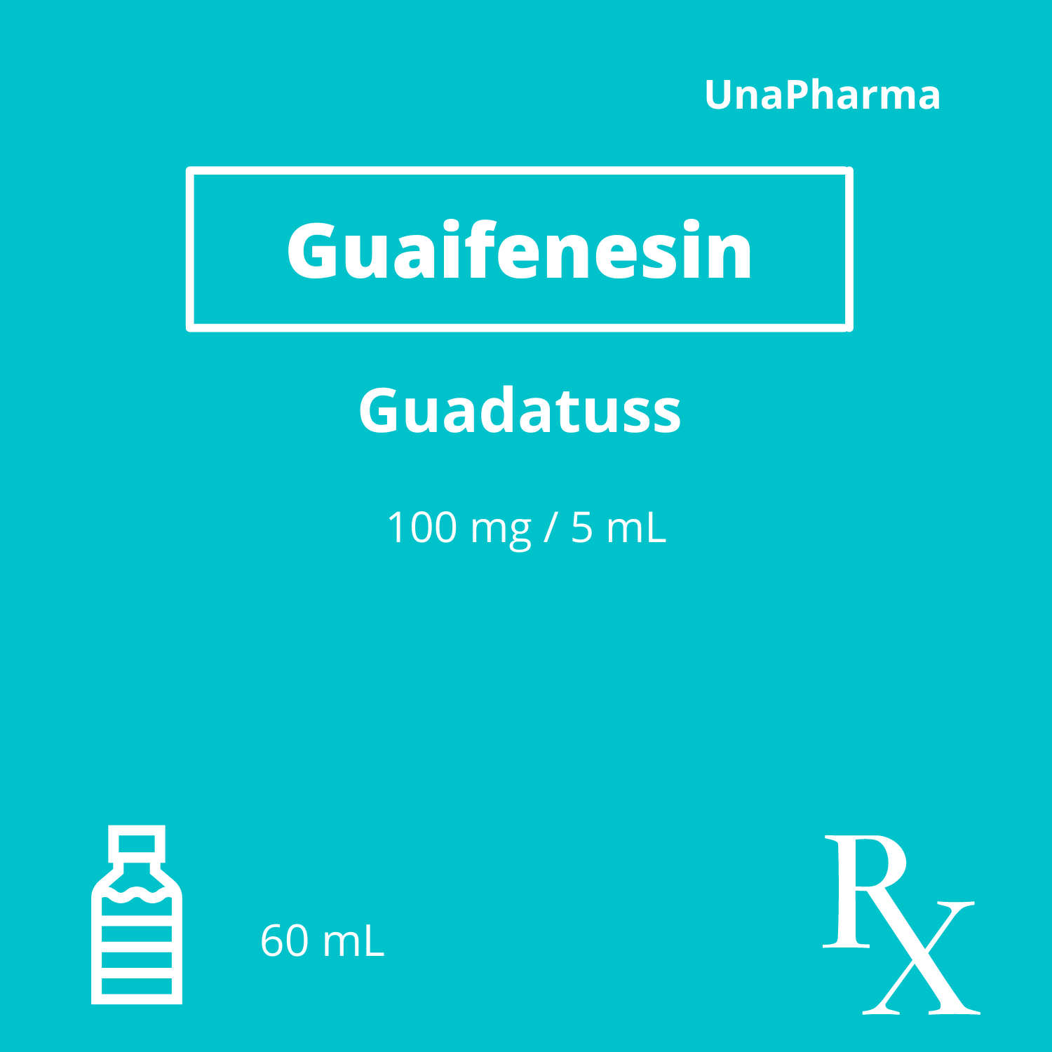 GUADATUSS Guaifenesin 100mg / 5mL Syrup 60mL price in the Philippines ...