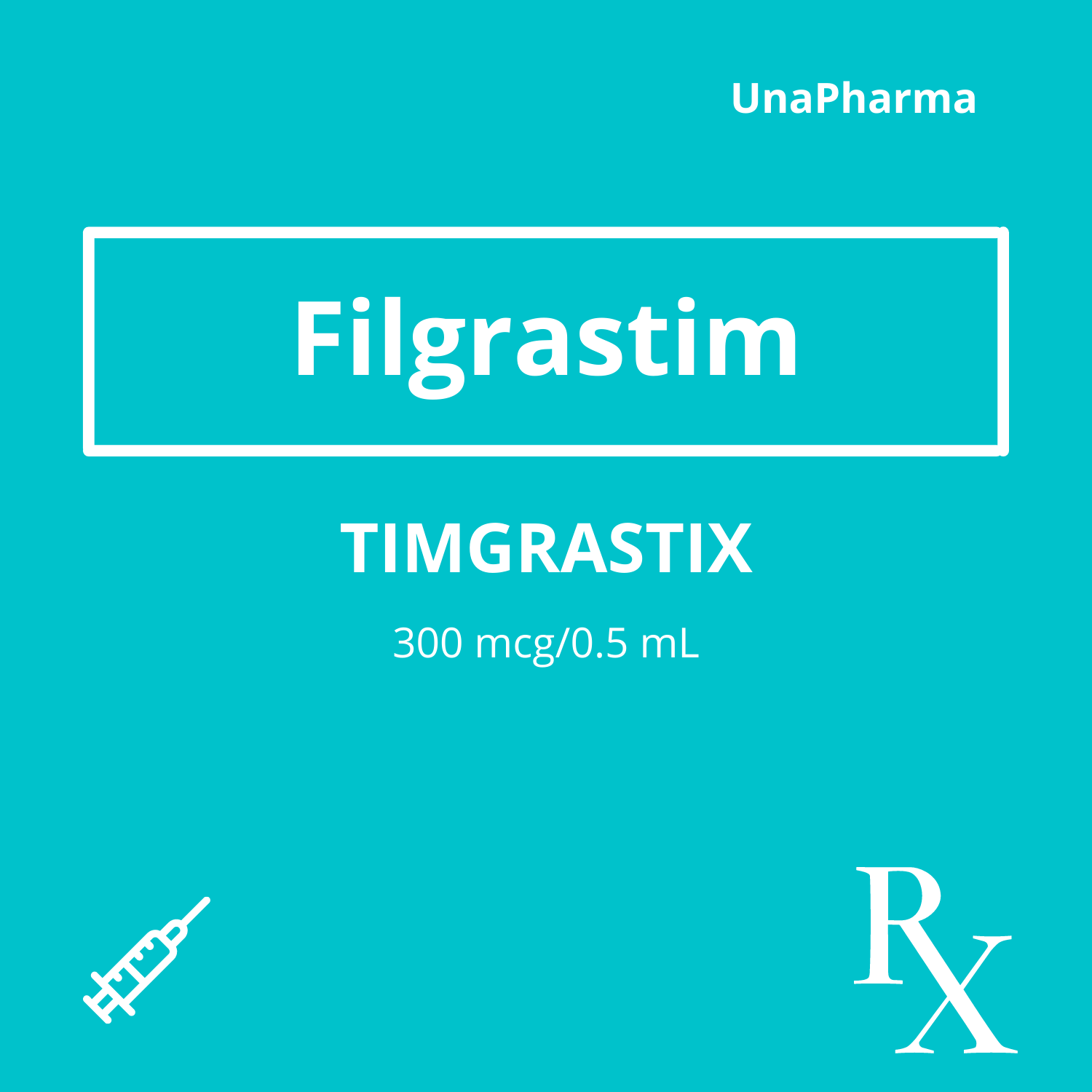 TIMGRASTIX Filgrastim 300mcg / 0.5mL Solution for IV/SC Injection 0.5mL ...