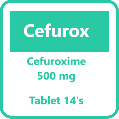 CEFUROX CEFUROXime 500mg Tablet 14's price in the Philippines | MedsGo ...