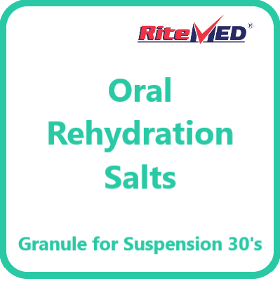 RITEMED Oral Rehydration Salts Granule for Suspension 4.1g 30's price ...