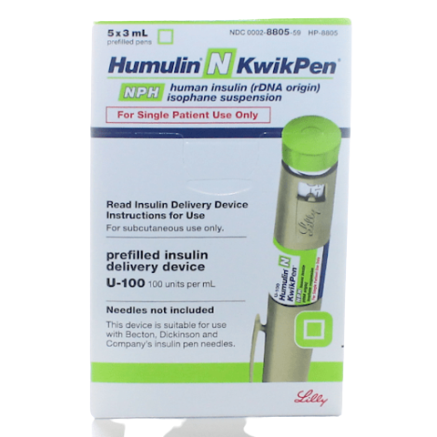 HUMULIN N KWIKPEN Insulin Human (rDNA) 100IU / mL Suspension for SC Injection 3mL 1's price in ...