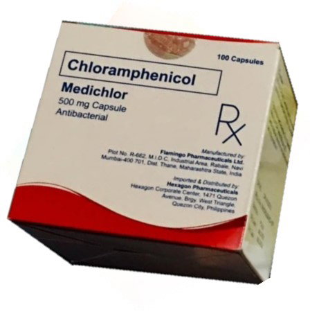 MEDICHLOR Chloramphenicol 500mg Capsule 100's price in the Philippines ...