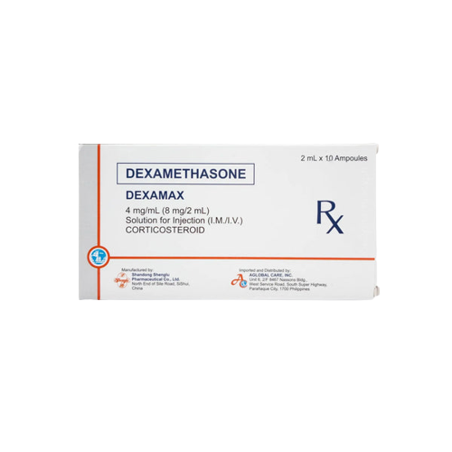 DEXAMAK Dexamethasone Sodium Phosphate 4mg / mL (8mg/2ml) Solution for IM/IV Injection 2mL 1's ...