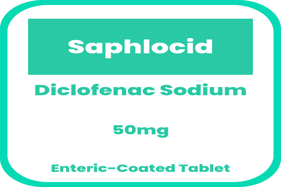 SAPHLOCID Diclofenac Sodium 50mg Enteric-Coated Tablet 1's price in the ...