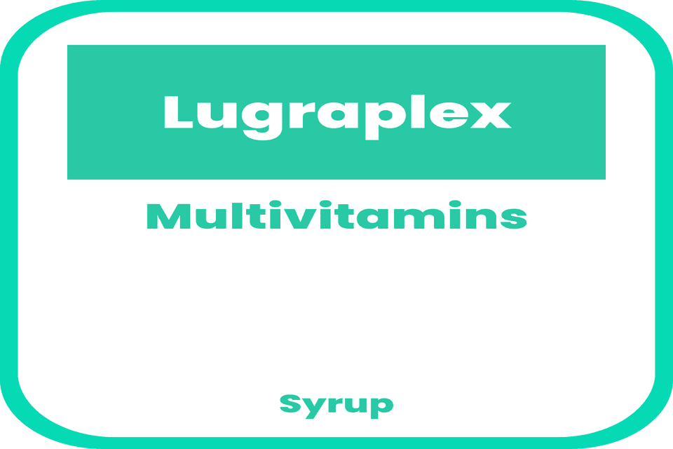 LUGRAPLEX Multivitamins 120mL Syrup price in the Philippines | MedsGo ...