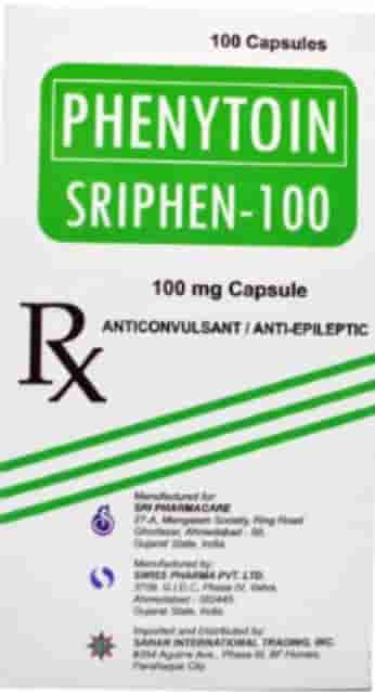 SRIPHEN-100 Phenytoin Sodium 100mg Capsule 1's price in the Philippines ...