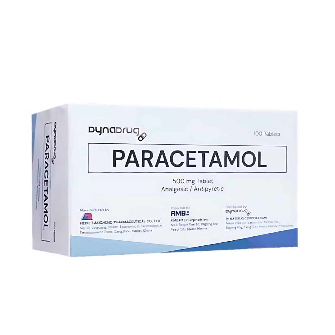 DYNADRUG Paracetamol 500mg - 1 Tablet price in the Philippines | MedsGo ...