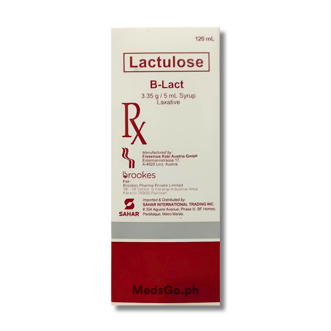 B-LACT Lactulose 3.35g / 5mL Syrup 120mL price in the Philippines | MedsGo Pharmacy
