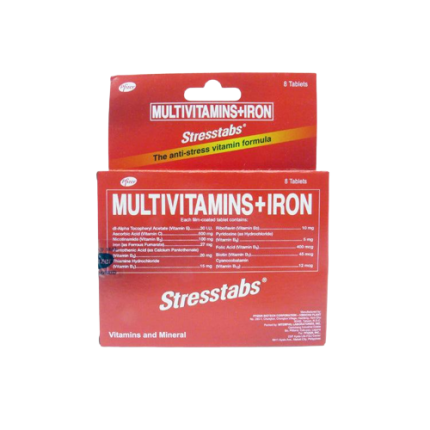 STRESSTABS Multivitamins / Iron - 1 Pack x 8 Tabs price in the ...