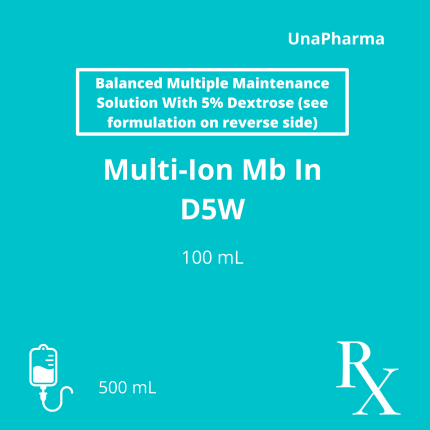 MULTI-ION MB IN D5W Balanced Multiple Maintenance Solution / Dextrose Solution for IV Infusion ...