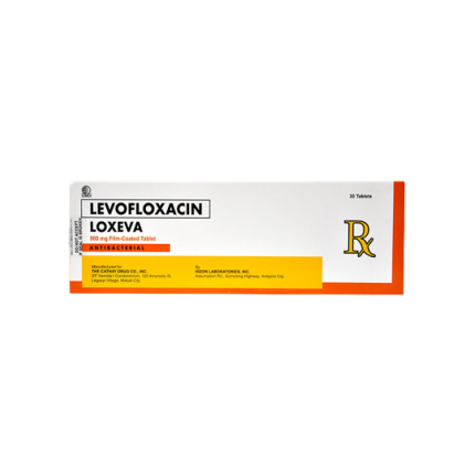 LOXEVA Levofloxacin 500mg Film-Coated Tablet 1's price in the ...