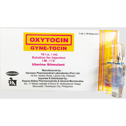 GYNE-TOCIN Oxytocin 10IU / mL Solution for IM/IV Injection 1mL 10's ...