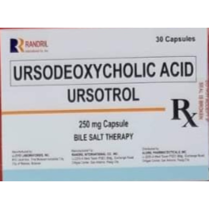 URSOTROL Ursodeoxycholic Acid 250mg Capsule 30's price in the ...