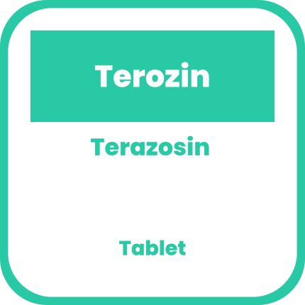TEROZIN Terazosin 2mg Tablet 1's price in the Philippines | MedsGo Pharmacy