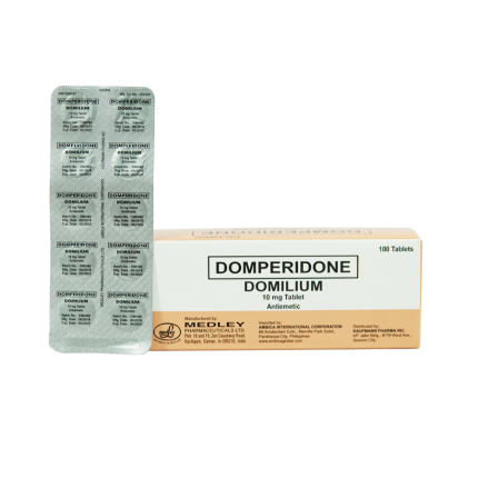 DOMILIUM Domperidone 10mg Tablet 1's price in the Philippines | MedsGo Pharmacy