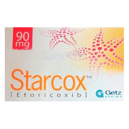 STARCOX Etoricoxib 90mg Film-Coated Tablet 30's price in the ...