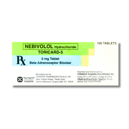 TORICARD-5 Nebivolol 5mg - 1 Tablet price in the Philippines | MedsGo ...