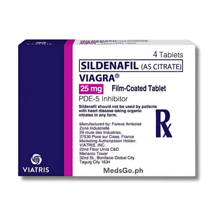 VIAGRA Sildenafil Citrate 25mg Film-Coated Tablet 4's price in the ...