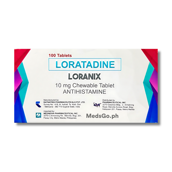 LORANIX Loratadine 10mg - 1 Chewable Tablet price in the Philippines ...